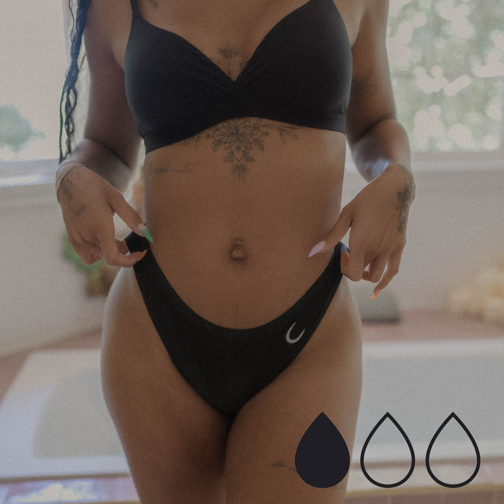 The Thong: Light Flow – Wild Moon Underwear